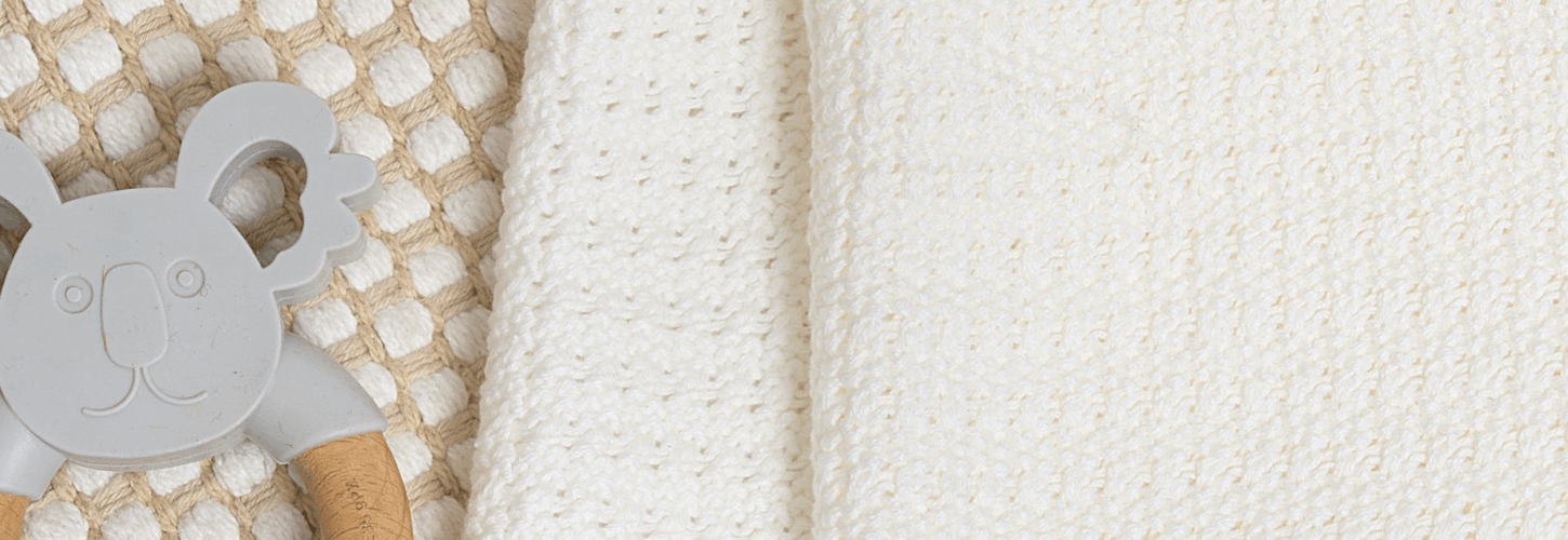 Premium Organic 100% Cotton Bedding - Carrycot & Pram