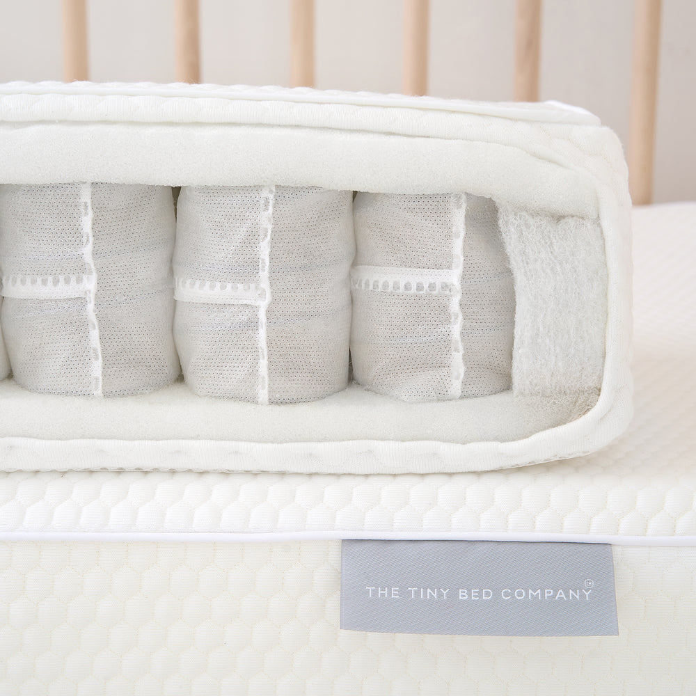 Tiny Dreamer Plus™ - Luxury Pocket Sprung Cot Bed Mattress (160 x 90cm
