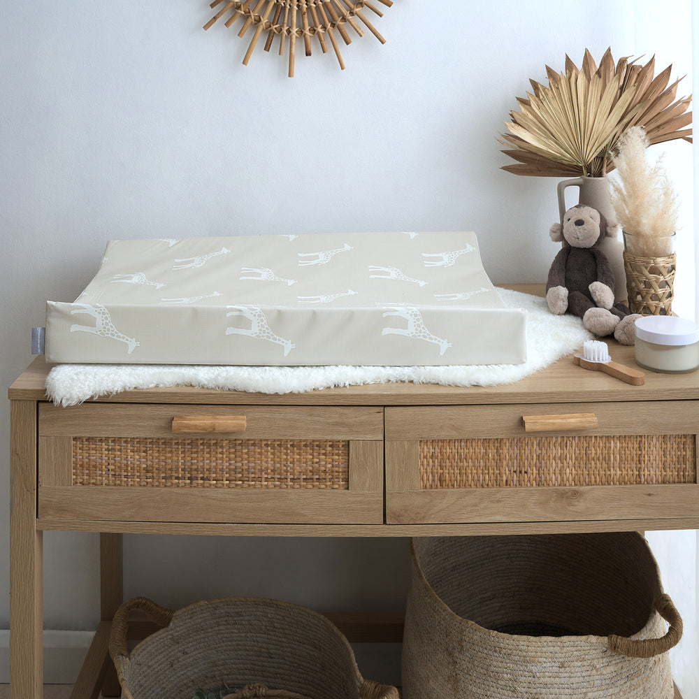 Anti-Roll Baby Changing Mat - Milou the Giraffe