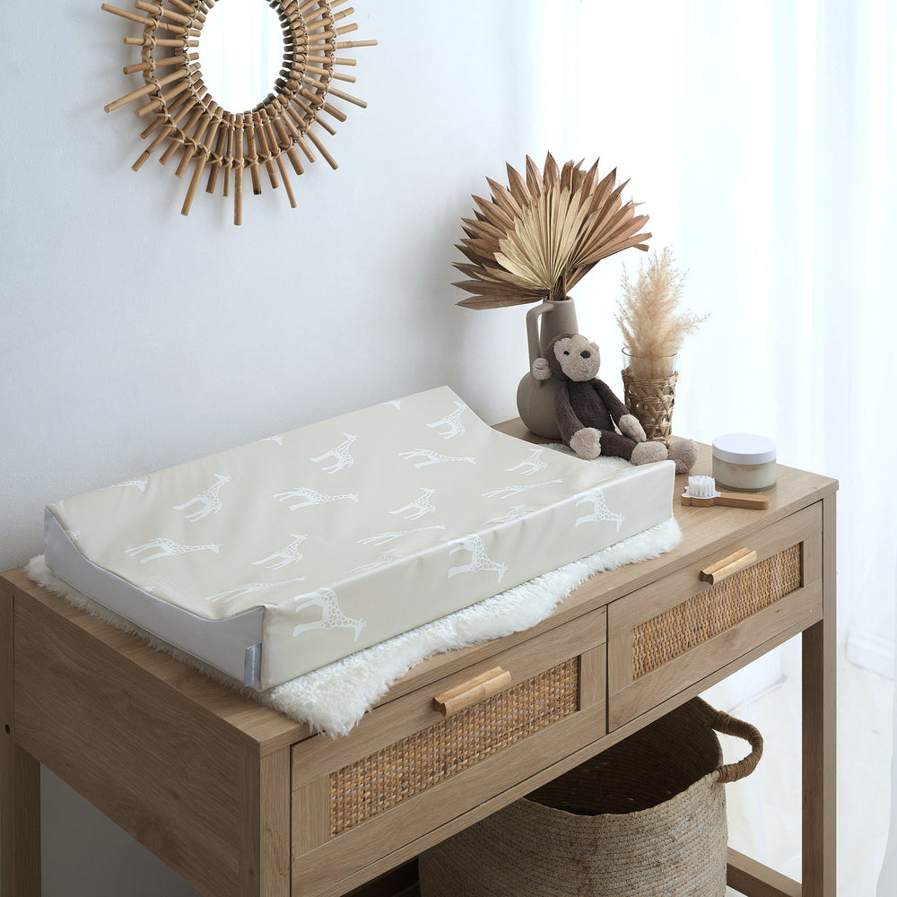 Anti-Roll Baby Changing Mat - Milou the Giraffe