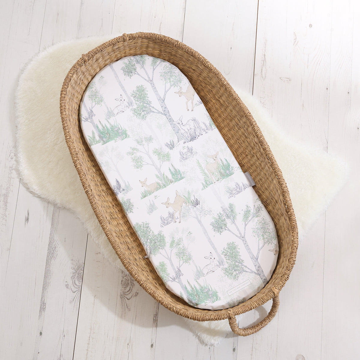Basket Baby Changing Mat - Forest Fable