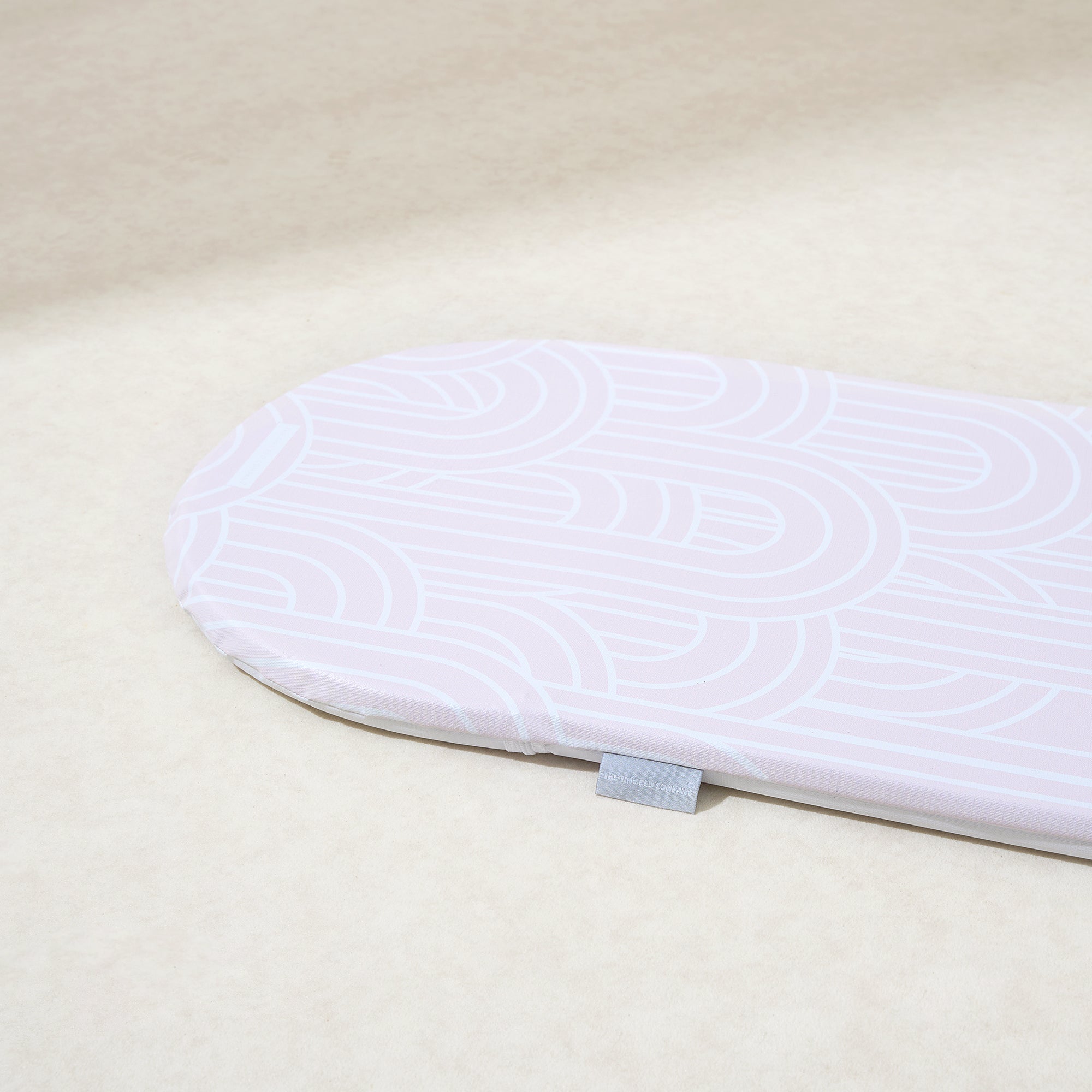 Basket Baby Changing Mat - Melbourne (Powder Pink)